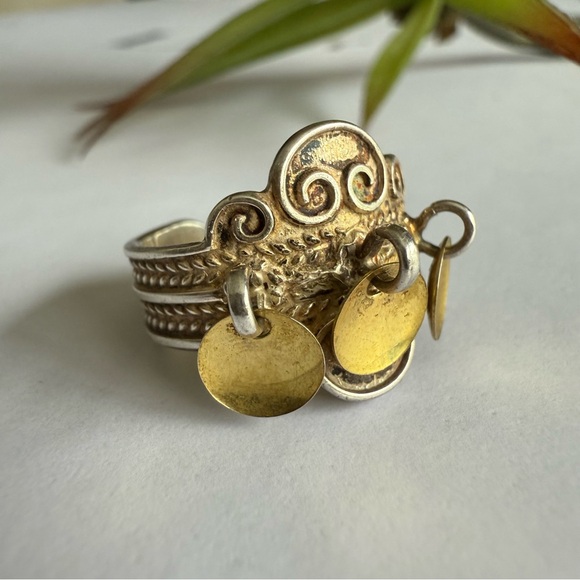 Jewelry | Solje Ring Norway White Silver Gold 83 Adjustable | Poshmark